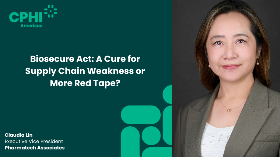 Biosecure Act: A Cure for Supply Chain Weakness or More Red... | CPHI Online